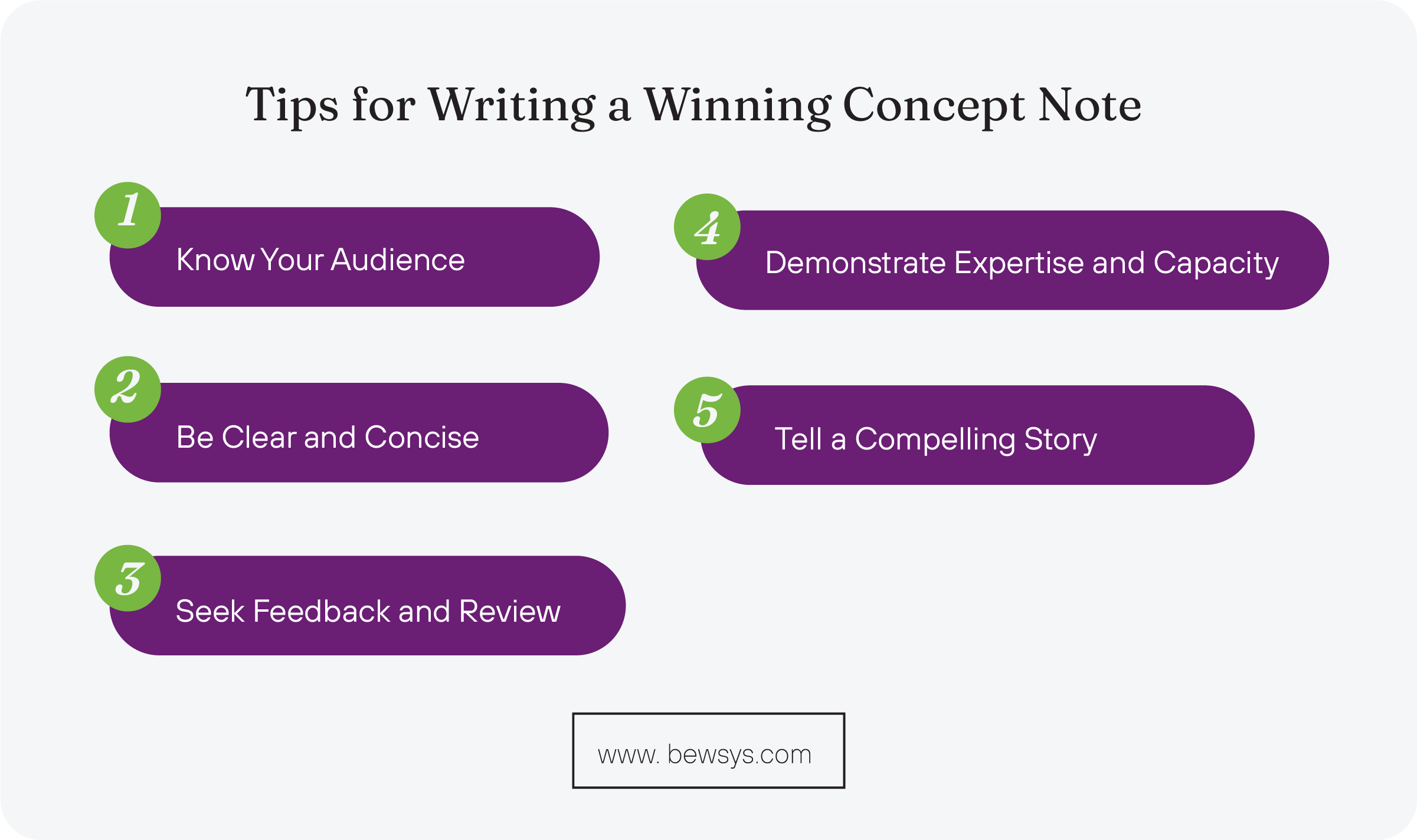 What is a concept note and how to write one for funding
